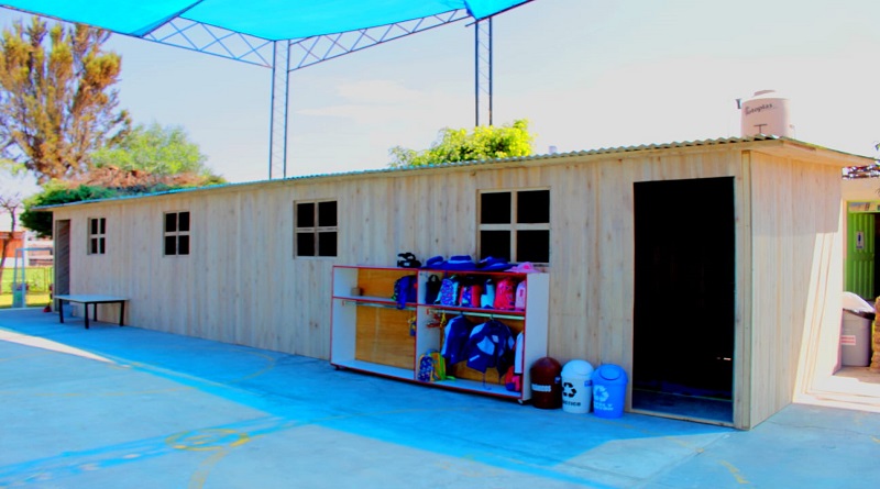 Entregan aulas prefabricadas a I.E.I. San Benito de Palermo de Cayma ...